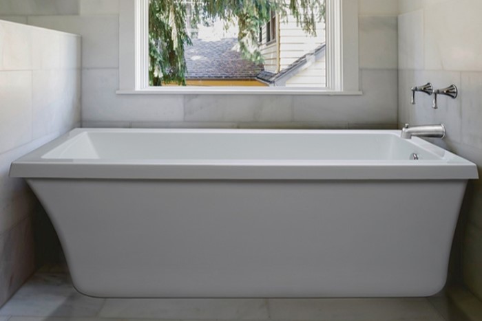 MTI Basics MBSCRFS6632| Basics Freestanding Soaking Tub