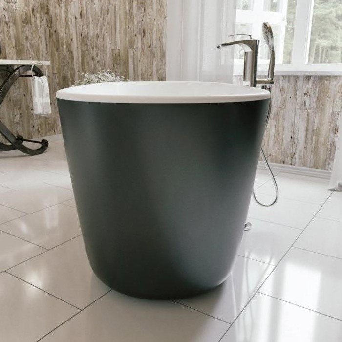 Aquatica Lullaby Mini Solid Surface Freestanding Bathtub