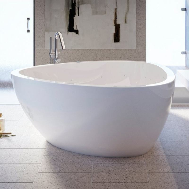 Aquatica Trinity Solid Surface Freestanding Bathtub